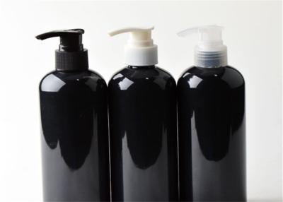 Cina bottiglia della lozione per le mani delle bottiglie rotonde di Boston del nero dell'ANIMALE DOMESTICO 300ml con innocuo per i bambini ed il compressore in vendita