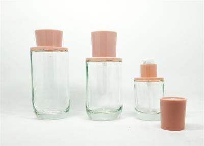 Cina Contenitori cosmetici di vetro di Skincare, bottiglie di forma rotonda e barattoli cosmetici in vendita