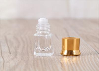 Cina Intorno a e bottiglie di vetro cosmetiche quadrate 5ml 10ml 15ml con la palla di rullo in vendita