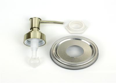 Cina Pompa dell'erogatore del sapone del metallo degli accessori del bagno, pompa dell'erogatore dello sciroppo della prova della ruggine in vendita