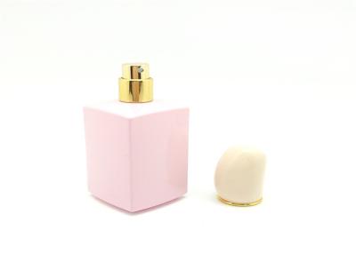 Cina Bottiglie di profumo di vetro vuote dello spruzzo quadrato di cristallo variopinto 10 ml 20 ml 50 ml 100 ml in vendita