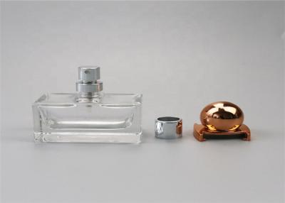 Cina Le piccole bottiglie di profumo vuote quadrate uniche, spruzzano le chiare bottiglie di profumo 30ml in vendita