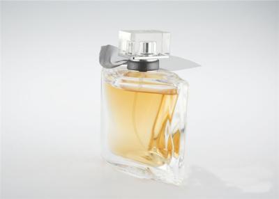 Cina Le chiare mini bottiglie di profumo quadrate svuotano con il cappuccio, bottiglia di vetro del profumo in vendita