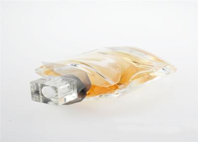 Cina Le chiare mini bottiglie di profumo quadrate svuotano con il cappuccio, bottiglia di vetro del profumo in vendita