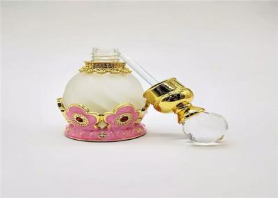 Cina Colore variopinto arabo su ordinazione di rosa dell'olio del metallo del vento delle bottiglie di profumo del Dubai in vendita