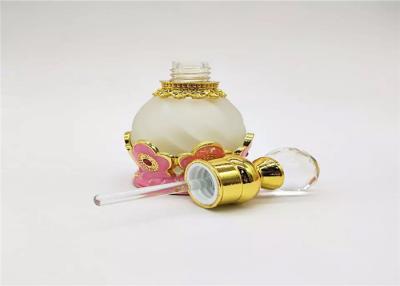 Cina Colore variopinto arabo su ordinazione di rosa dell'olio del metallo del vento delle bottiglie di profumo del Dubai in vendita
