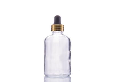 Cina il contagoccia dell'olio essenziale del liquido dell'olio E di Vape del vetro trasparente 10ml imbottiglia 18/410 di dimensione del collo in vendita
