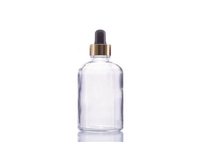 Cina il contagoccia dell'olio essenziale del liquido dell'olio E di Vape del vetro trasparente 10ml imbottiglia 18/410 di dimensione del collo in vendita