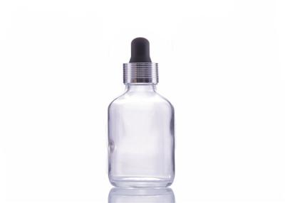 Cina il contagoccia dell'olio essenziale del liquido dell'olio E di Vape del vetro trasparente 10ml imbottiglia 18/410 di dimensione del collo in vendita