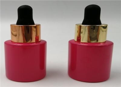 Cina Mini bottiglie di vetro del contagoccia di colore su misura cilindro, bottiglia di olio essenziale vuota in vendita