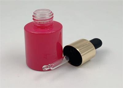 Cina Mini bottiglie di vetro del contagoccia di colore su misura cilindro, bottiglia di olio essenziale vuota in vendita