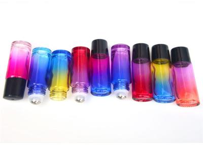 China Garrafas de vidro personalizadas do rolo do inclinação para os óleos essenciais 5ml 10ml 15ml à venda