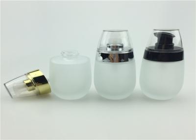 Cina La lozione di vetro di lusso imbottiglia il cosmetico a forma di uovo che imballa per la cura personale in vendita