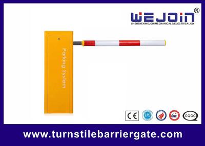 China OEM Customized Automatic Barrier Gate Yellow Color Car Park Boom Gates for sale