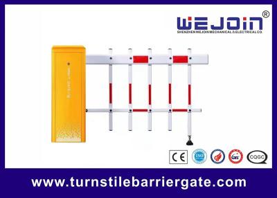 China DC24V Brushless Motor Anti Smashing Parking Barrier Gate With Fence Boom for sale