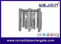 China LED Display Full Height Turnstile Security Ent for sale