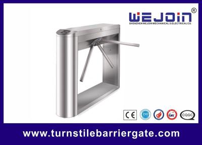 China Gym Waist Height Tripod Turnstile Gate Access Control Systems Bi Directional Pass for sale