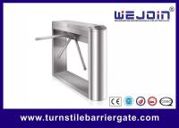 China Bridge Tripod Turnstile Gate Face Recognition Access Control With Card Reader for sale