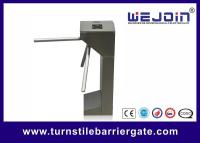 China Access Control Tripod Turnstile Full Automatic 304 Stainless Steel for sale