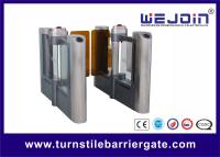 China Access Control Turnstile Entry Swing Speed Gate Systems For Upscale Community for sale