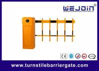 China High Performance Vehicle Access Toll Gate / Automatic Gate Barrier 80 W for sale