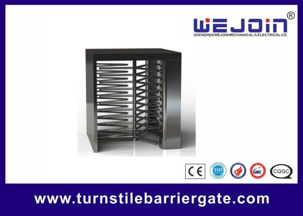 Swipe Card Full height Access Control Turnstile Gate Safety System 50HZ / 60HZ