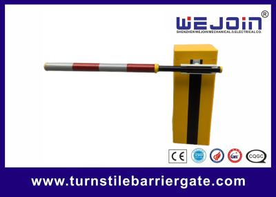 China Yellow Steel Boom Barrier for Parking Lots with Rebound Function for sale