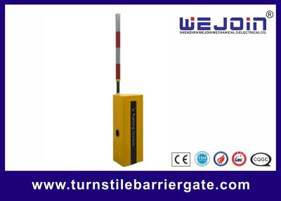 China Yellow Steel Boom Barrier for Parking Lots with 2-Year Warranty for sale