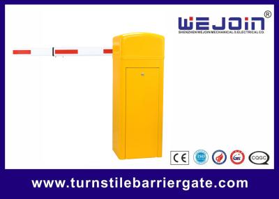 Cina Giallo Colore 6m Telescopico braccio retto Barriera cancello DC24V motore senza spazzole Shenzhen ISO approvato in vendita