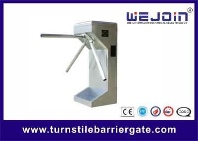 中国 半分の自動ICカード回転木戸の価格の三脚の回転木戸のゲート 販売のため