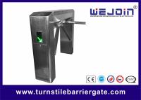 China Pedestrian Tripod Access Control System , Turnstile Gate With Card Reader Automatic for sale