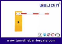 China Security Car Parking Electronic Barrier Gate Straight Folding Fencing Boom Type for sale
