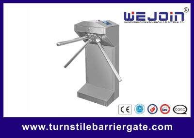 China Half Height Access Control Turnstile Gate Outdoor 304 Stainless Steel Cabinet for sale