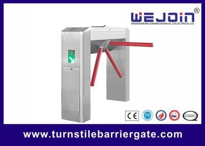 China Porta pedestre do torniquete da barreira do cartão do RFID automática com indicador do sinal for sale