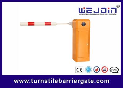 China Aluminum Straight Round Boom Barrier Auto Reverse 8m Length With Rfid for sale