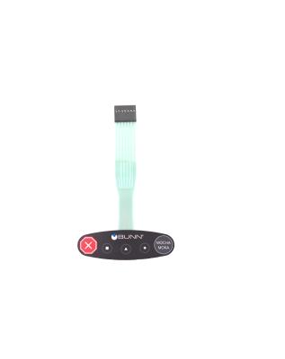 Quality 0.5-1.0mm Connector Membrane Switch For Control Interfaces for sale