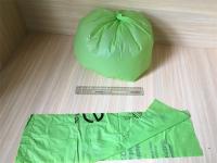 China Biodegradable Compostable Plastic Bin Bags Customized Logo for sale