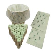 China Cornstarch Based 100% Biodegradable Compostable Plastic Garden Lawn And Leaf Collection Bag for sale
