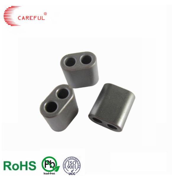 Quality NiZn Balun Ferrite Core With Two Holes For TV Tuners Carton Package for sale