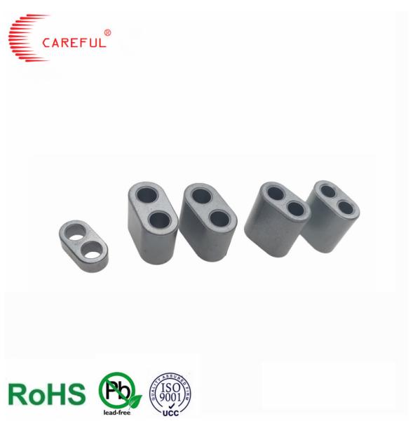 Quality NiZn Balun Ferrite Core With Two Holes For TV Tuners Carton Package for sale