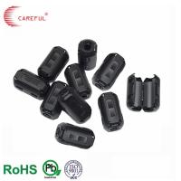 China Advanced Technology EMI Suppressor Snap-On Ferrite Core For USB Cable Diameter 2-13mm for sale