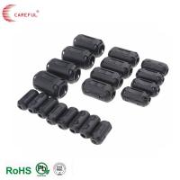 China Advanced Technology EMI Suppressor Snap-On Ferrite Core For USB Cable Diameter 2-13mm for sale