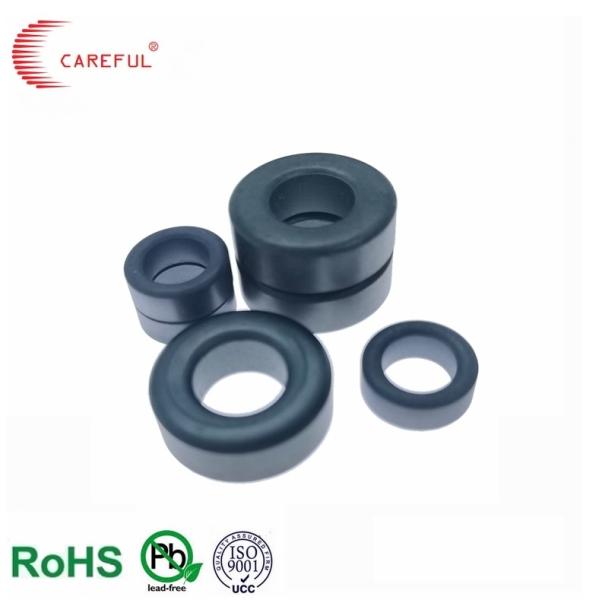 Quality EMI T100 Ferrite Toroidal Core Rohs ISO9001 NiZn MnZn Ferrite Material for sale
