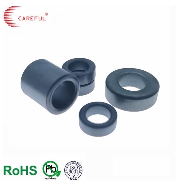 Quality EMI T100 Ferrite Toroidal Core Rohs ISO9001 NiZn MnZn Ferrite Material for sale