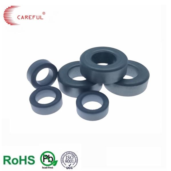 Quality EMI T100 Ferrite Toroidal Core Rohs ISO9001 NiZn MnZn Ferrite Material for sale