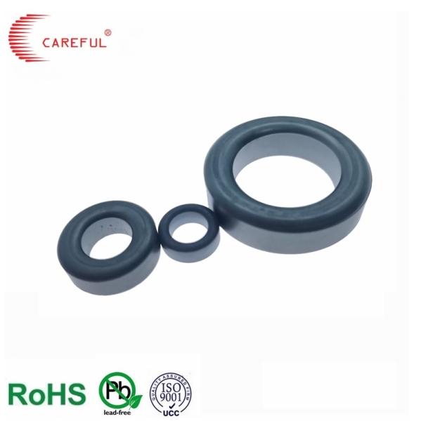 Quality EMI T100 Ferrite Toroidal Core Rohs ISO9001 NiZn MnZn Ferrite Material for sale