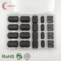 Quality Careful SCRC Snap Ferrite Kit with 3-13mm ID Cores for 1-300MHz Noise Suppressio for sale