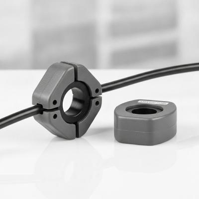 China 130A Factory Snap on Ferrite Core Anti-EMI Interference Clamp Ferrite Magnetic Ring EMC Filter for Electronic Wire Cord ID13mm for sale