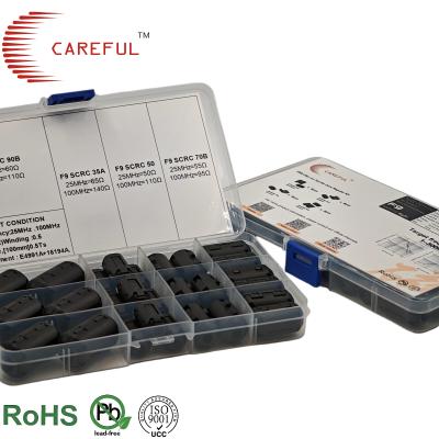 China Careful SCRC Snap-on Ferrite Core Box OEM ODM Custom Logo & Color Product Type ID 3.5/5/7/9mm RoHS REACH CIF/FOB for sale