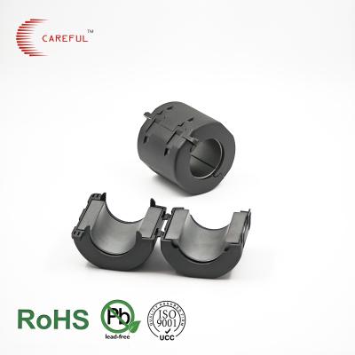 China MgZn Split Clamp Ferrite Core SCRC 300A ID: 30mm for EV Supercharger/industrial Robot Cable EMI Filter OEM/ODM RoHS for sale